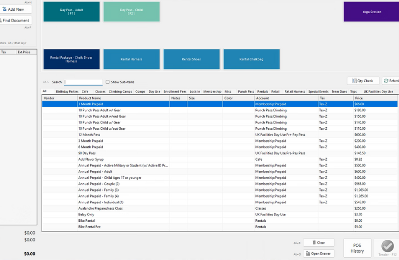 Rock Gym Pro Software | Home